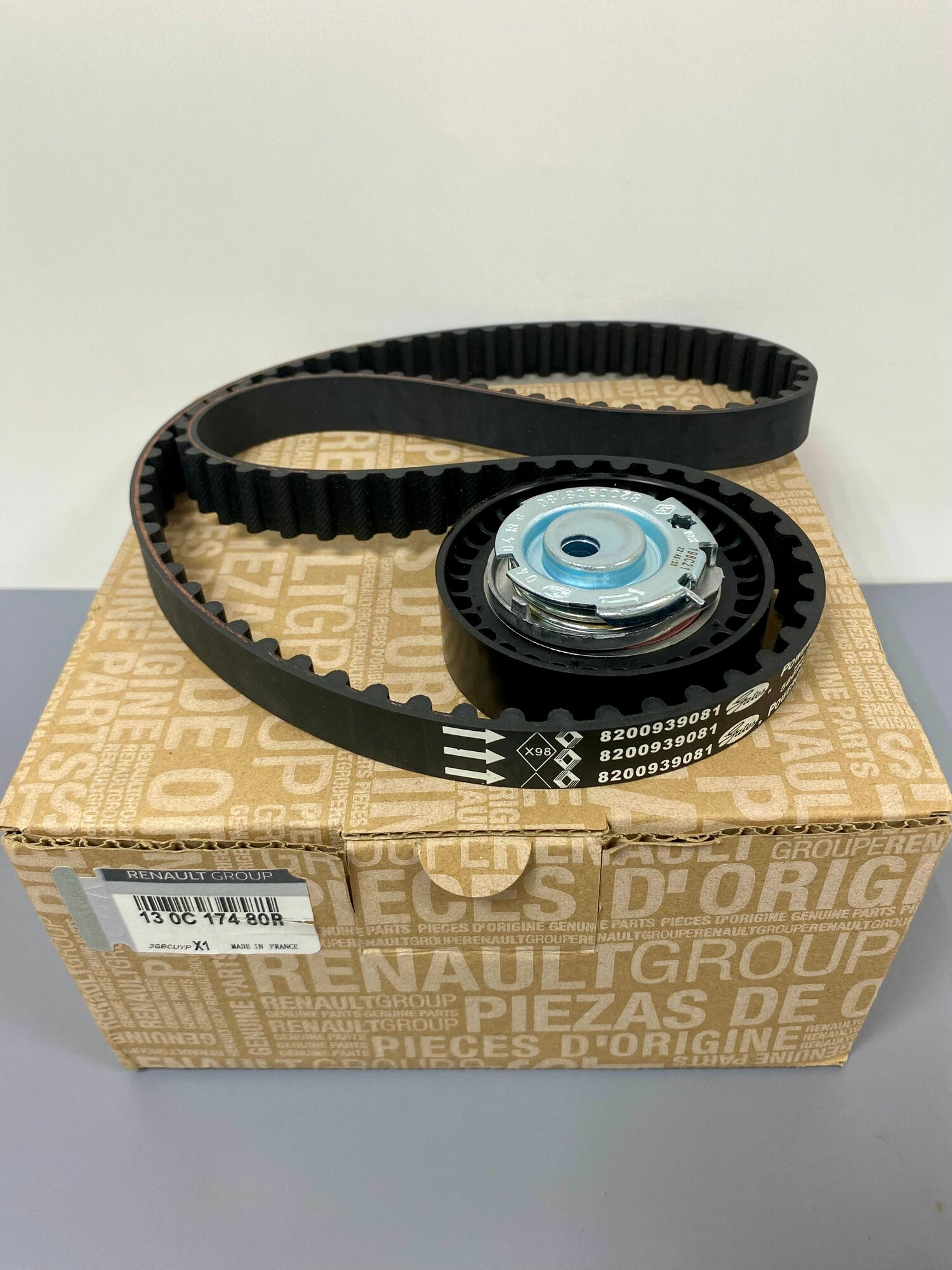 Комплект ремня ГРМ RENAULT арт.130C17480R, 1 шт. (НЕ оригинал)