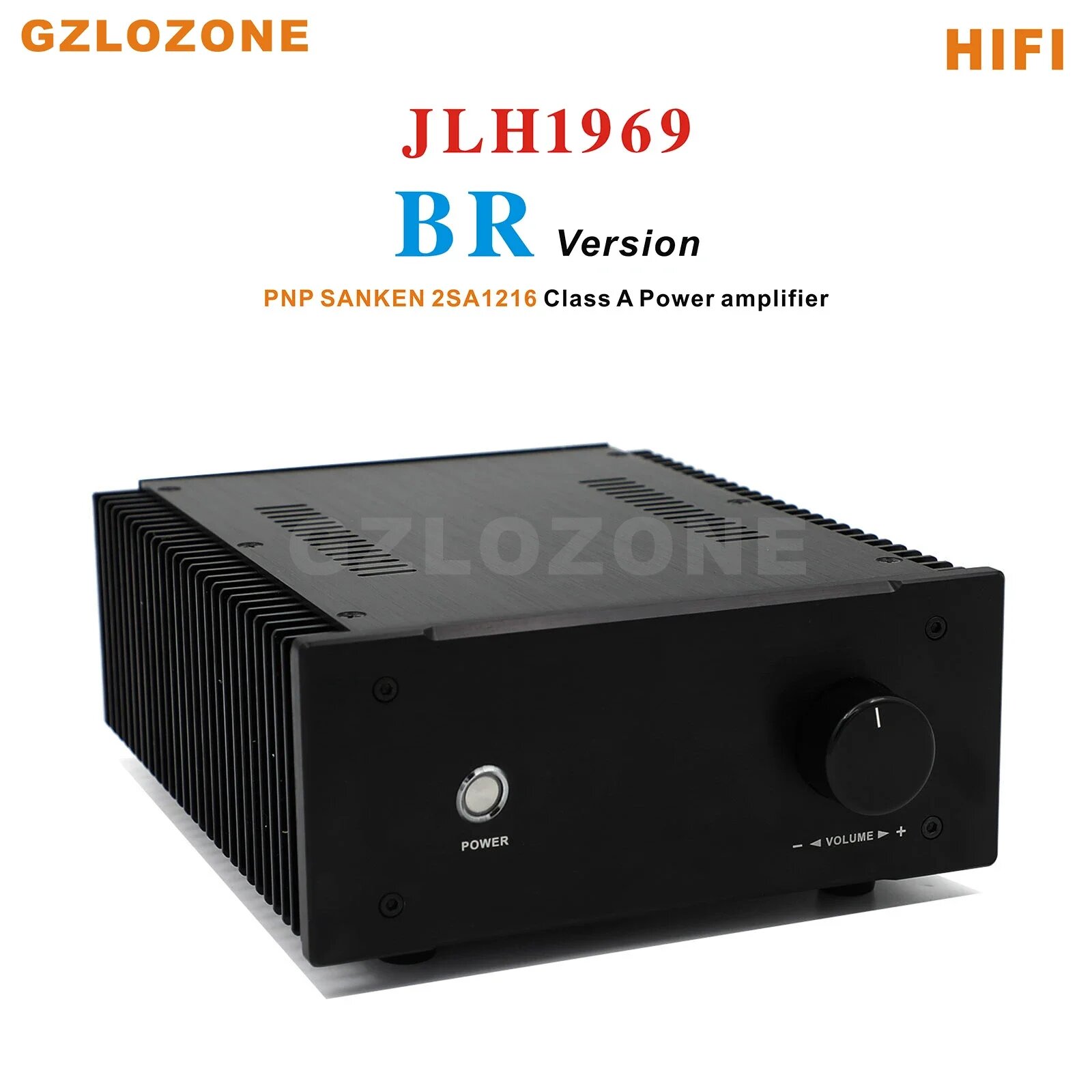 GZLOZONE Усилитель мощности JLH1969 10Вт+10Вт AC 230V IN