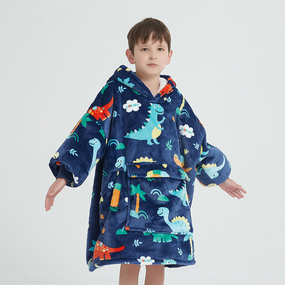 Детское одеяло с капюшоном, Длина одежды 84 см