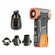 Ручной вентилятор Super X6Pro Turbo Jet Fan, Orange Blow Suction
