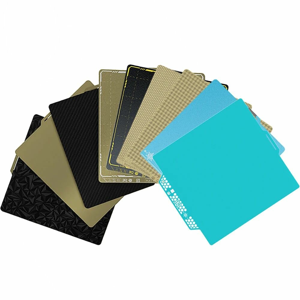 Пластина Panda для сборки Bambu Lab P1 A1 X1 A1 Mini Sheet Spring Steel PEI PEO PET CryoGrip Pro Honeycomb Houndstooth