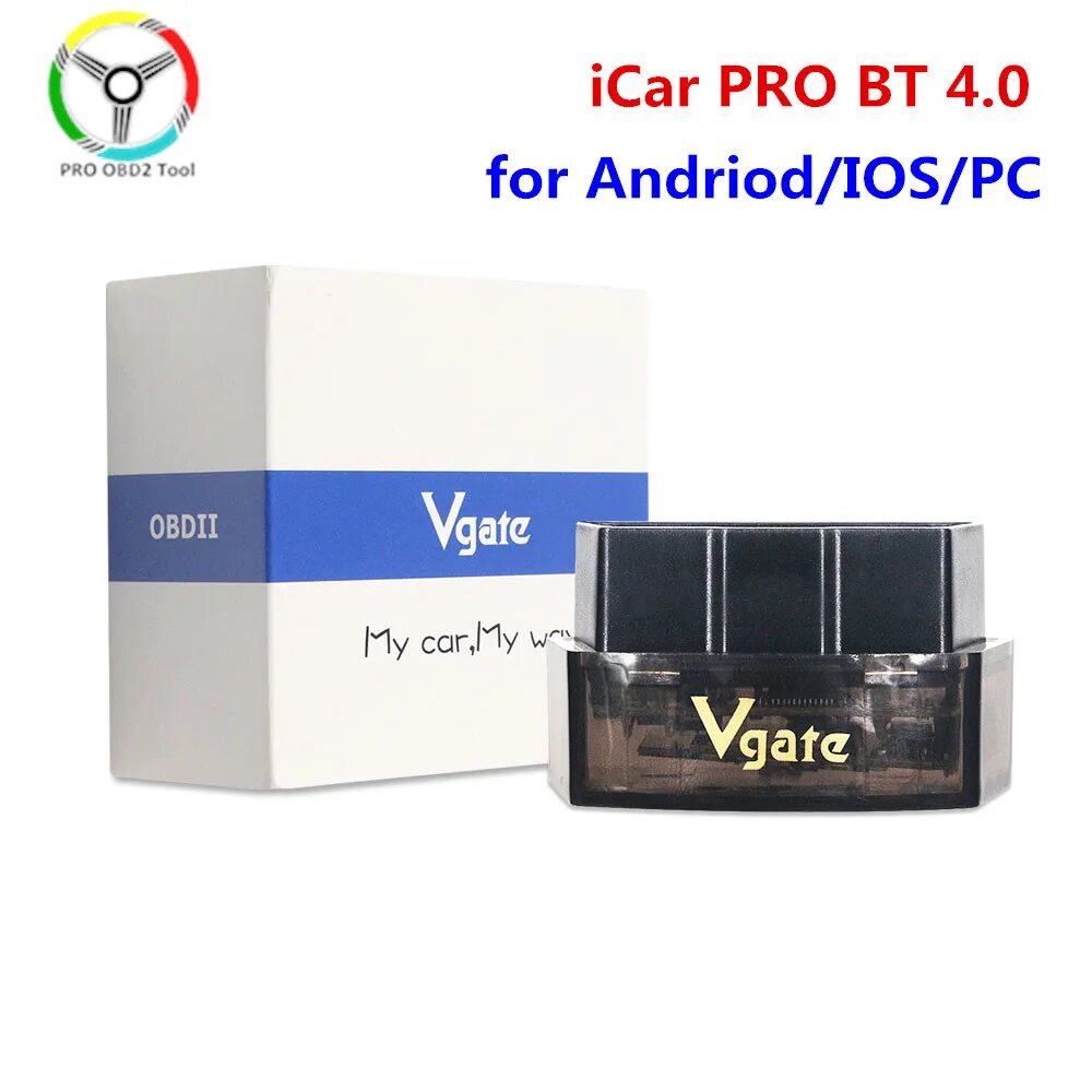 Автомобильный диагностический сканер Vgate iCar Pro ELM327 BT4.0 WIFI OBD2, Bluetooth-совместимый с Android/IOS, автомобильный диагностический инструмент ELM 327 V1.5 iCar Pro BT4.0