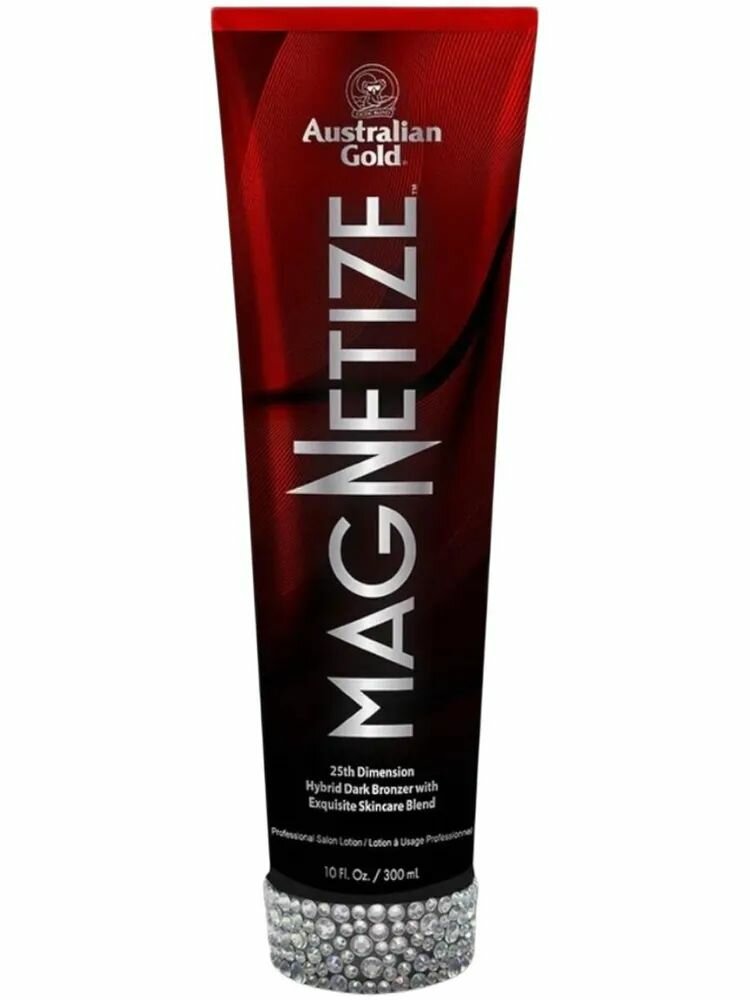 Australian Gold Magnetize, гибридный лосьон для загара с бронзаторами 300мл
