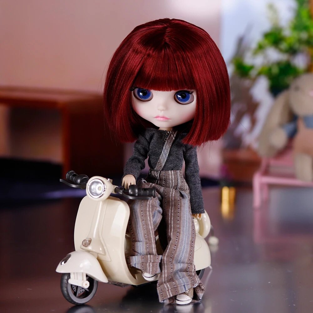 Blythe кукла nude doll with hands, бежевый — фото 1