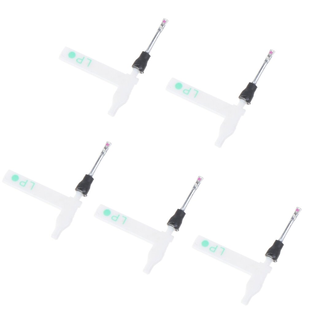 Упаковка из 5 Игл для проигрывателя граммофонных Пластинок, Сменных Стилусов для игл