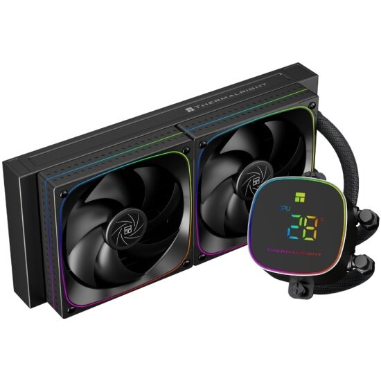 СВО для процессора Thermalright Frozen Horizon 240 Digital ARGB Black (TRFH240DAB)