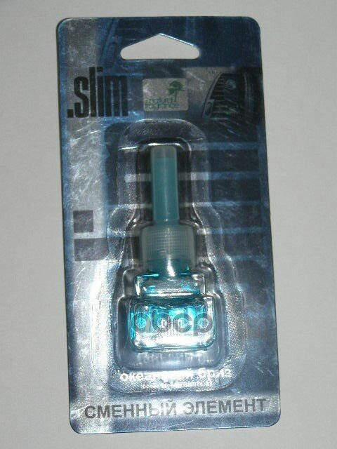 Освежитель (ароматизатор) сменный блок для SLIM океанский бриз (8мл) (80) FKVJP арт. SMRFL61