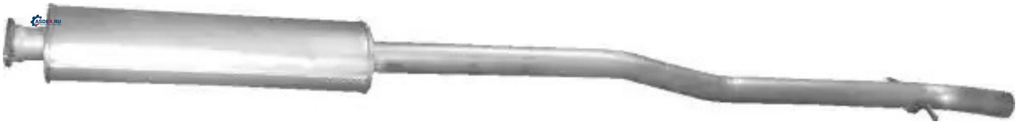 Глушитель средняя часть Polmostrow арт. 3107