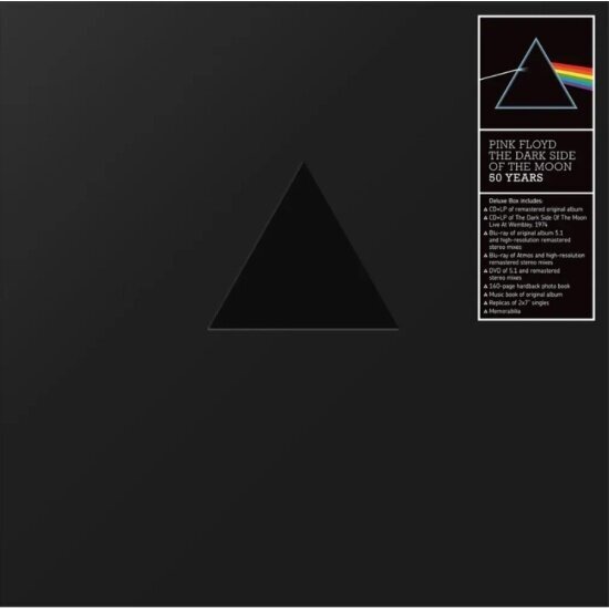 Виниловая пластинка Warner Music Pink Floyd - The Dark Side Of The Moon (2LP+2x7"+2CD+2xBlu-Ray Audio+DVD Audio)