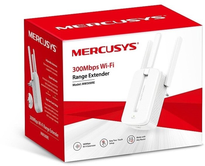 Mercusys MW300RE N300 Усилитель Wi-Fi сигнала
