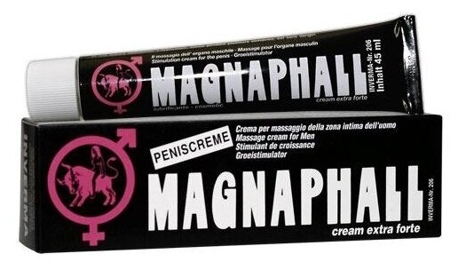 Inverma Крем для мужчин Magnaphall для увеличения члена - 40 мл. Вакуумные помпы
