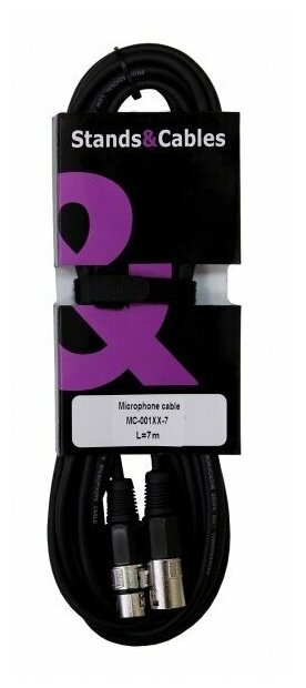 STANDS & CABLES MC-001XX-7 Микрофонный кабель