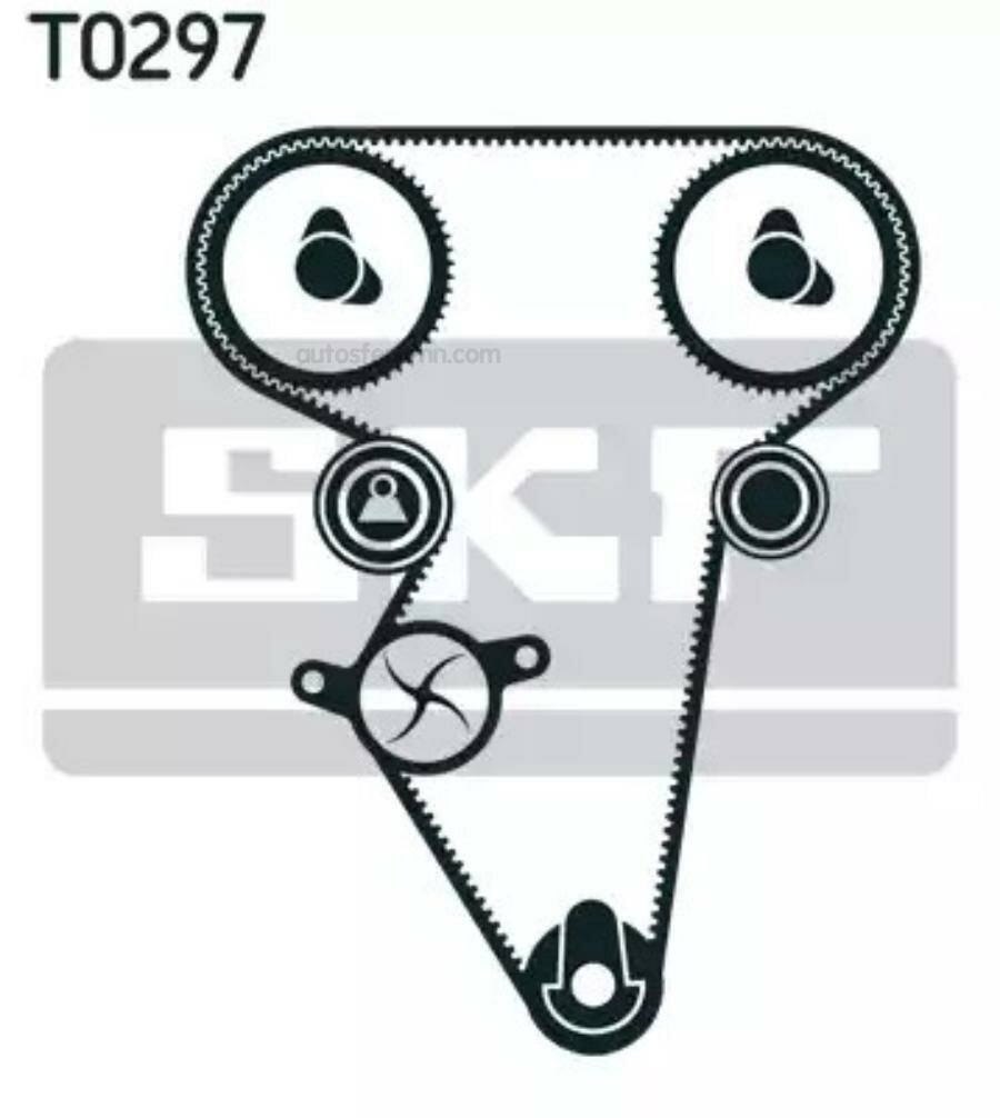 SKF VKMC90402 Насос водяной комплект зубчатого ремня