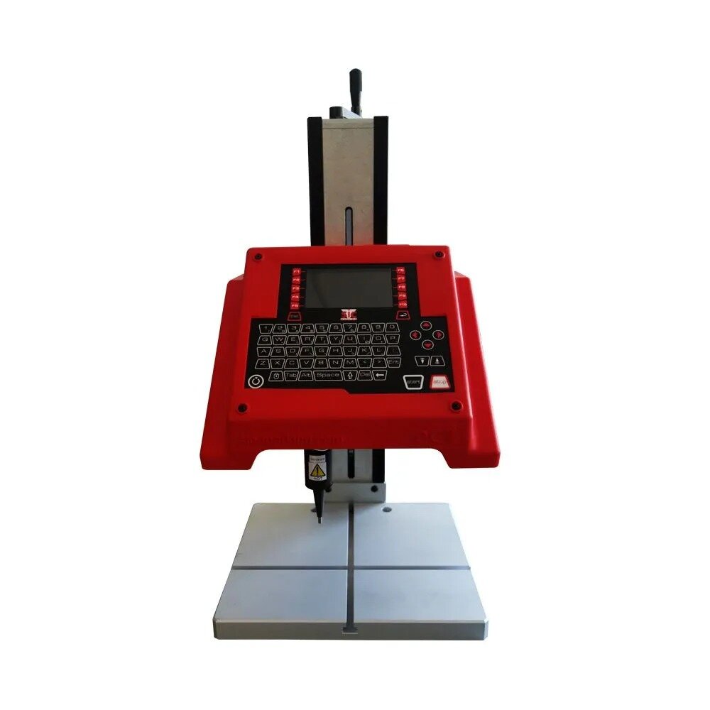 Маркиратор SIC Marking EC1 с осью вращения, стационарный, полуавтоматический, металл/пластик, окно 100х120 мм