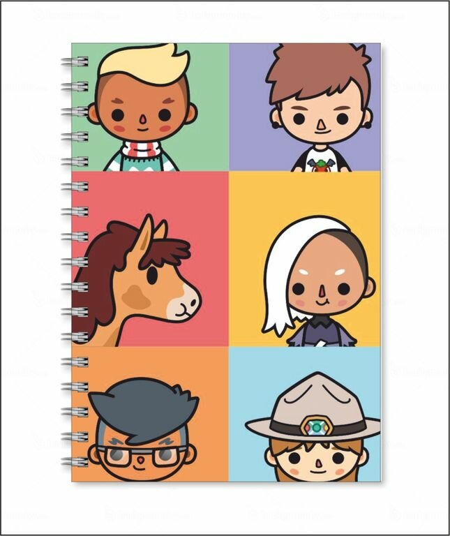 Тетрадь Toca Boca , Тока Бока № 3