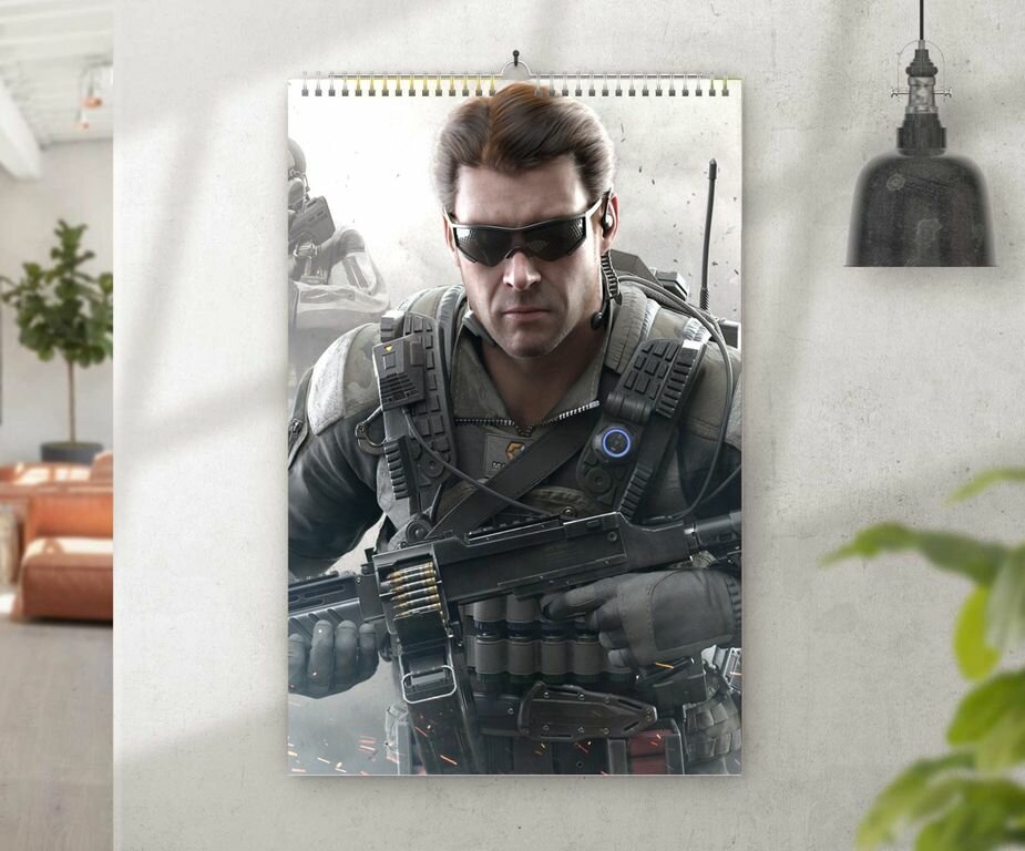 Календарь перекидной Call of Duty, Кол оф Дьюти №10, А3