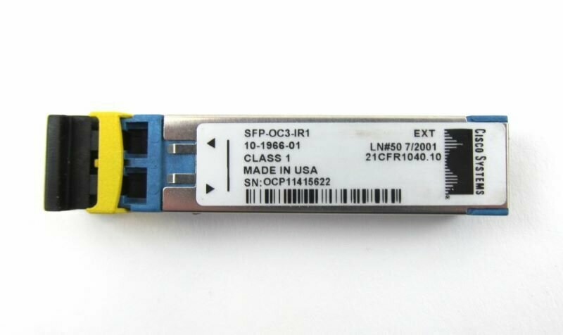 Трансивер Cisco SFP-OC3-IR1 OC3/STM1 SFP, Single-mode fiber, Intermediate Reach