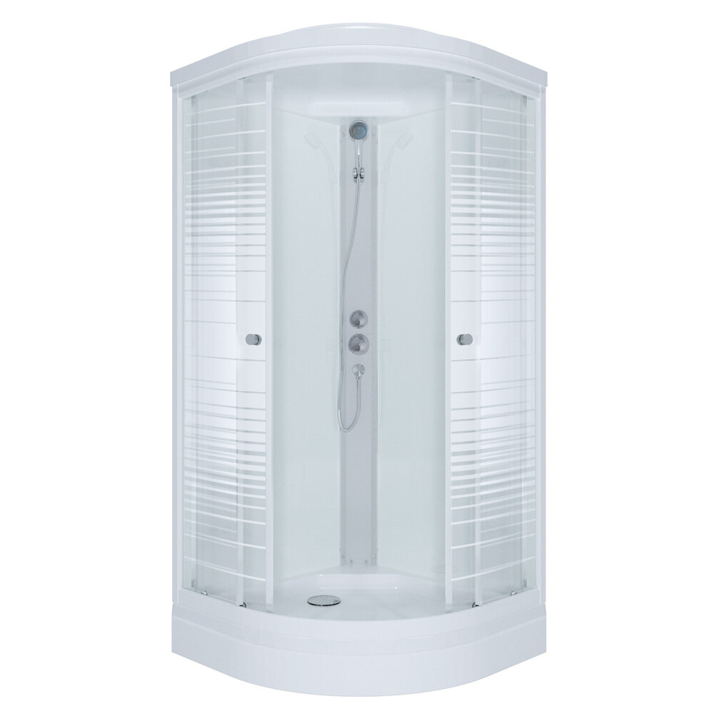 Душевая кабина Тритон Полосы 90х90 Щ0000061842