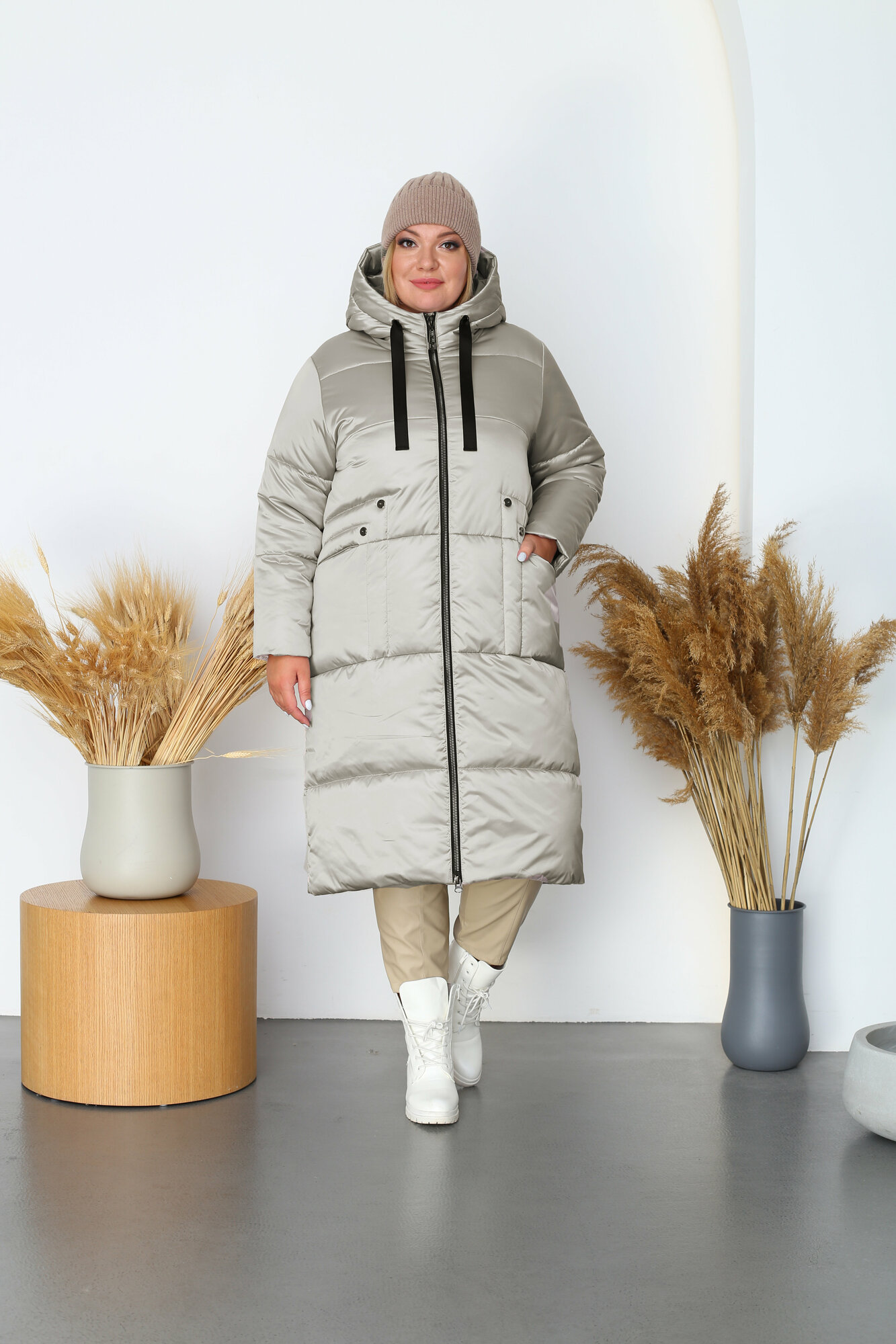 Куртка пальто-пуховик