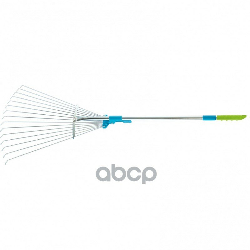 Грабли веерные 15 зубьев раздвижные со стальным черенком PALISAD Palisad арт. 61787