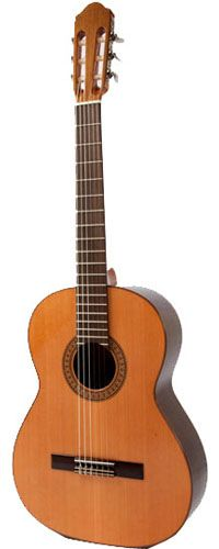 Classical guitar Raimundo 118 Cedar - Гитара для начинающих серии Estudio. Корпус из ламинированного мореного красного дерева, верхняя дека из кедра, упрощенная отделка краев.
