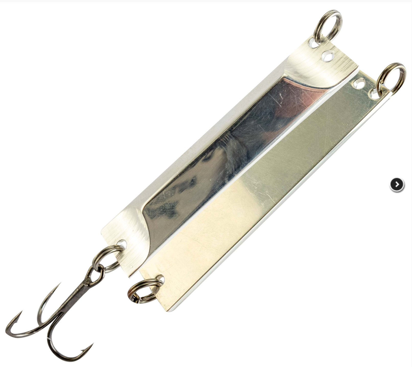 Блесна из латуни RB (Русская Блесна) Трехгранка Сабунаева 33г - 01, 60mm