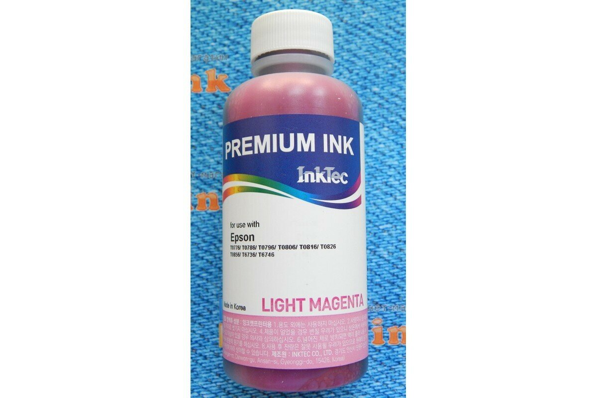 Чернила InkTec Epson Light-Magenta E0010-100MLM 100 мл