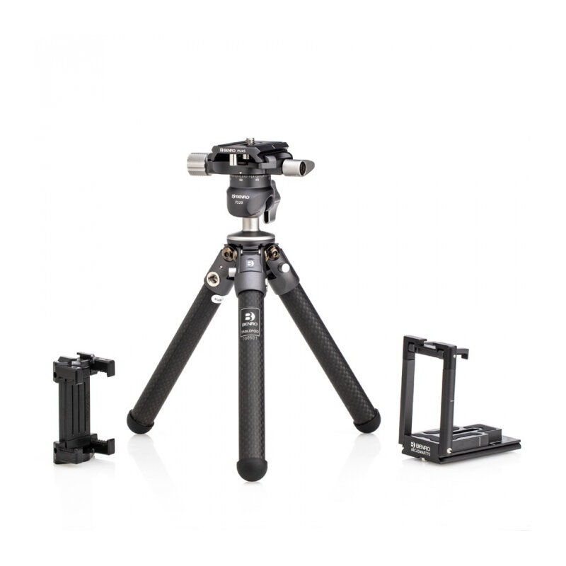 Benro TABLEPODPROKIT штатив Table Pod настольный карбон/шаровая голова/держатель смартфона/ArcaSmart