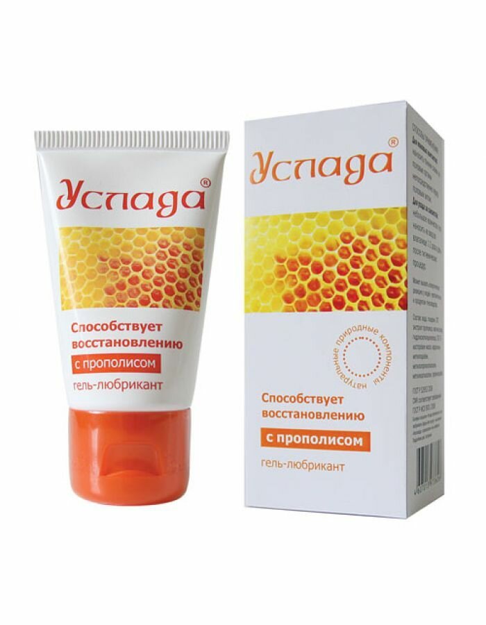 Гель-лубрикант "Услада" с прополисом - 30 гр.