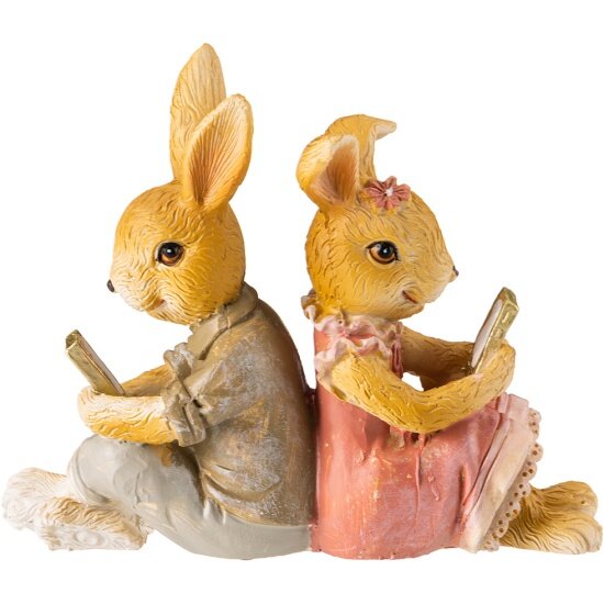 Статуэтка Lefard "Кролики" 11,5Х4,5Х10 См 162-1119