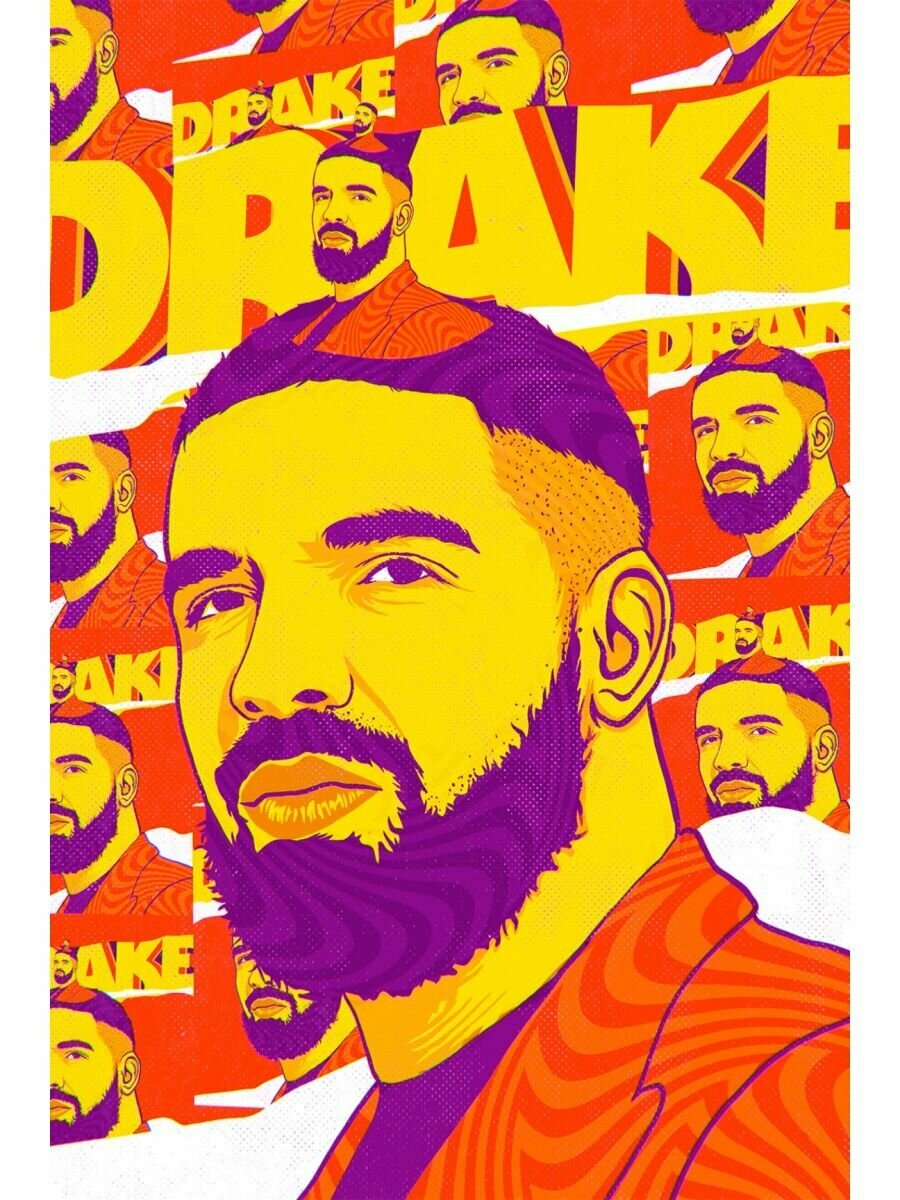 Постер "Drake. Rapper"