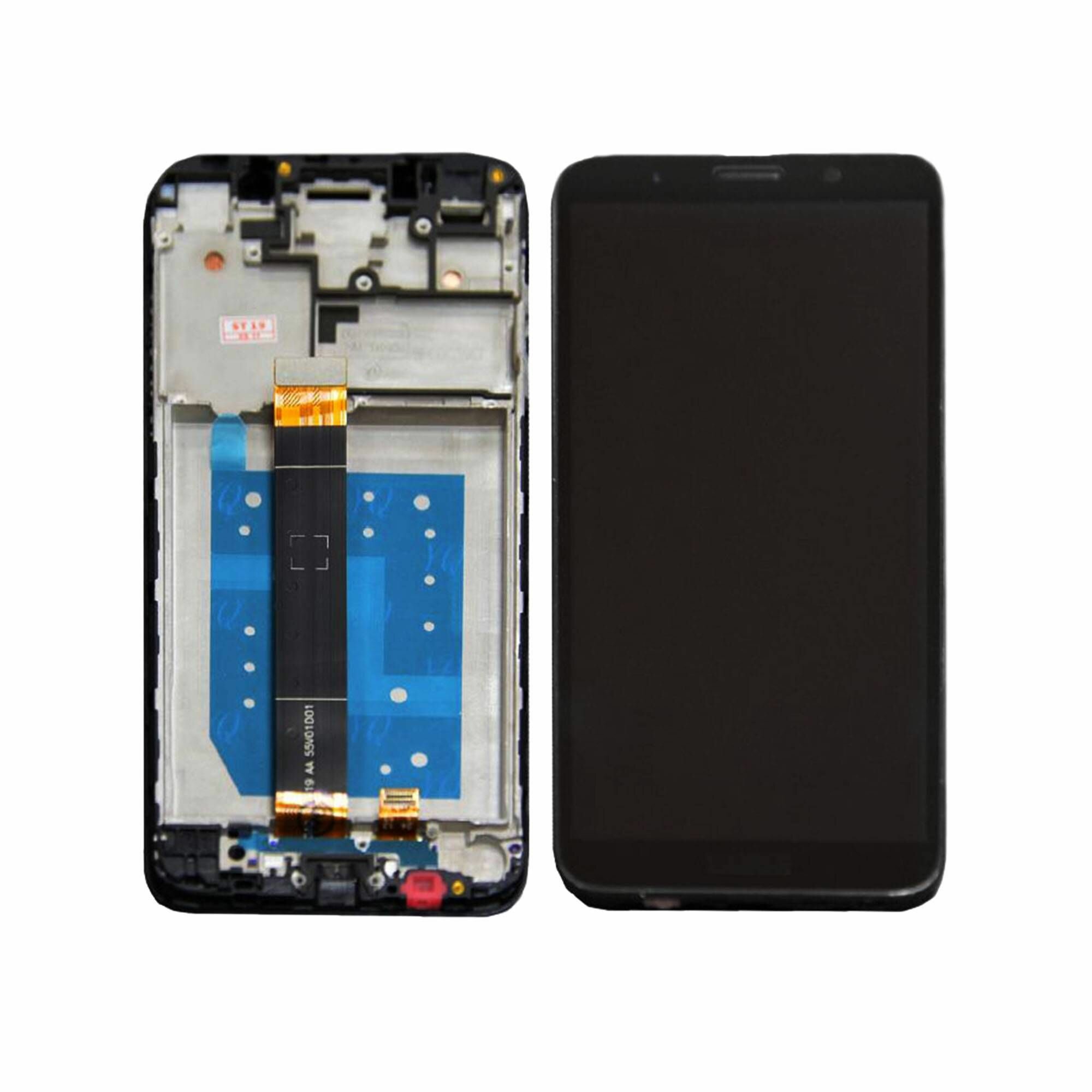 Дисплей для Huawei Y5 Prime 2018 (DRA-LX2) в рамке (черный)