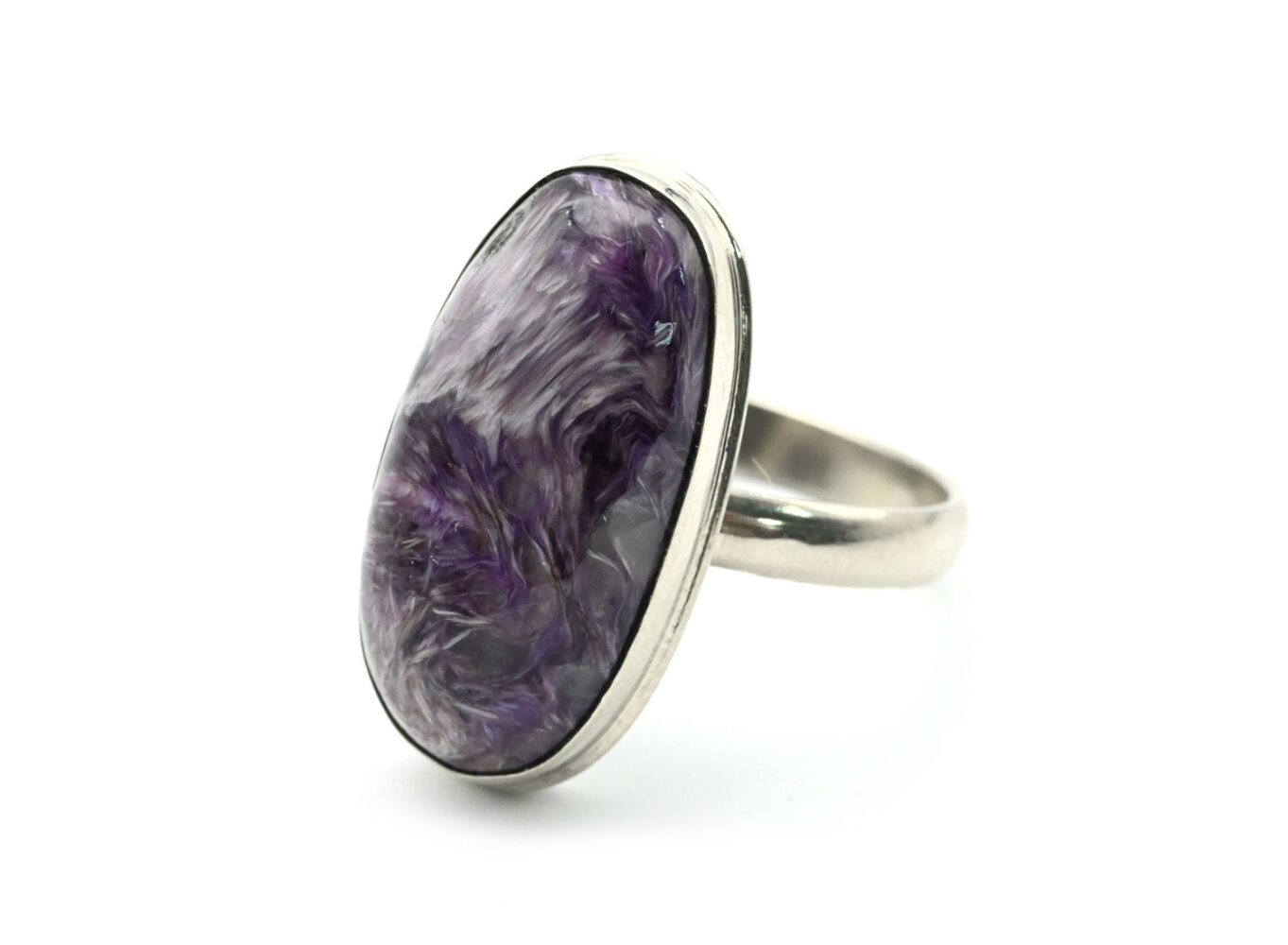 Кольцо, чароит