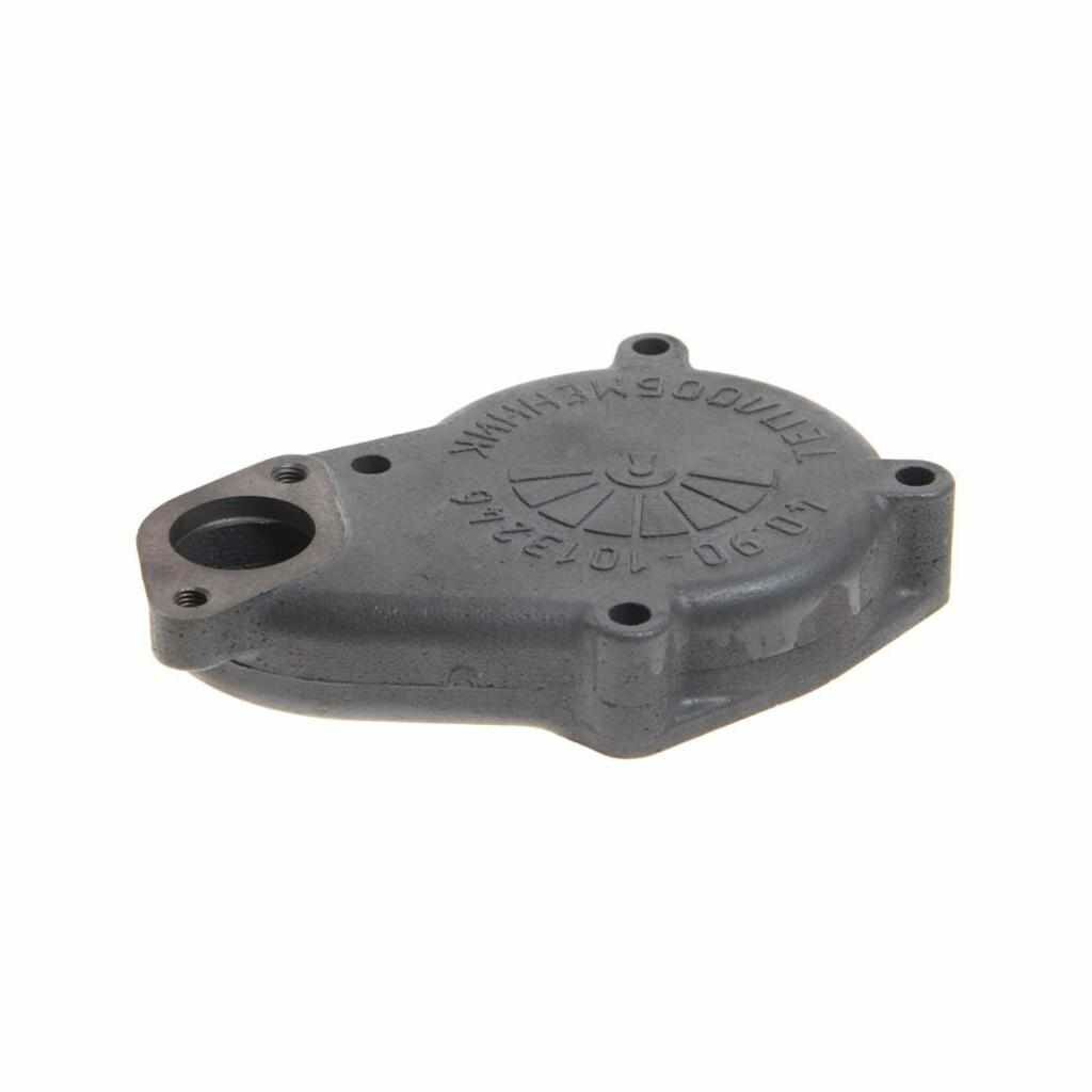 Коллектор КАМАЗ-ЕВРО-3,4 теплообменника 740.90 отводящий (чугун), 740.90-1013246, теплообменник