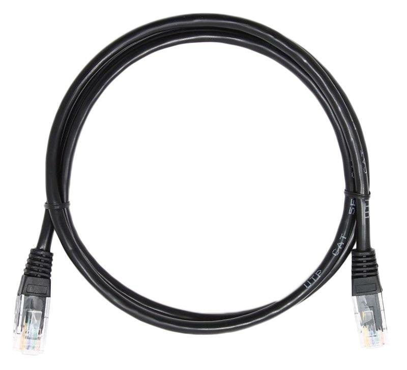 Патч-корд FTP Cablexpert кат.6, 1м, чёрный 1124814 PP6-1M/BK