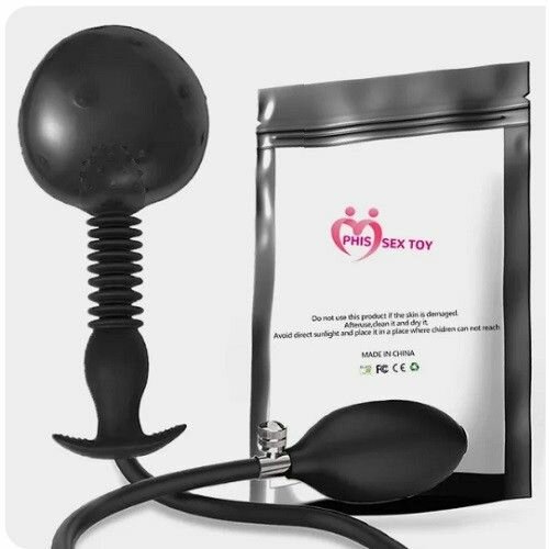 Надувной фаллоимитатор, анальная пробка