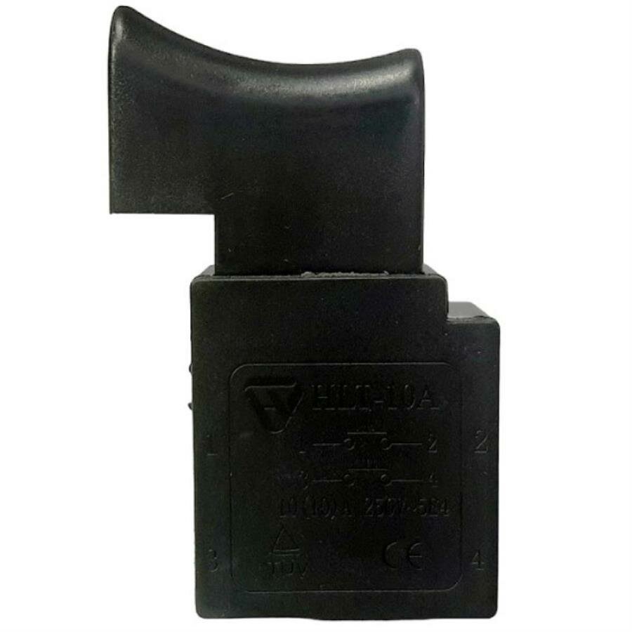 Выключатель HLT-10A (125) с фиксатором 10A, 250V для электроинструмента