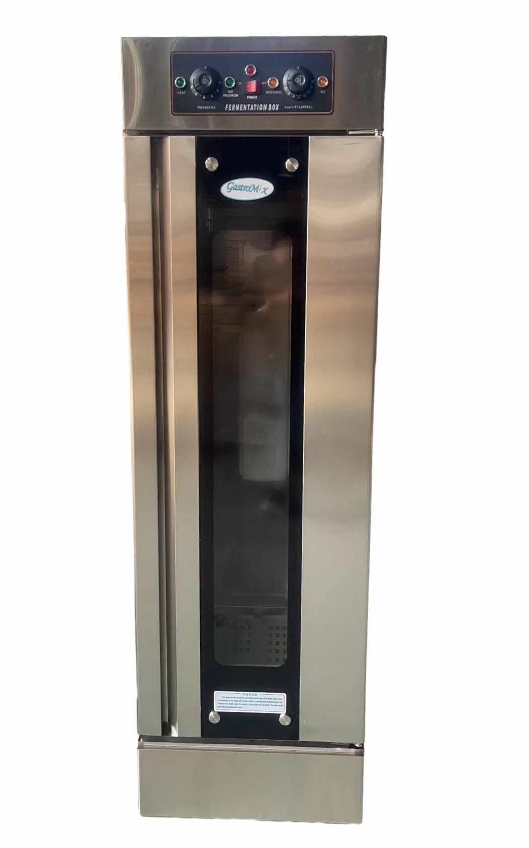 Шкаф расстоечный тепловой GASTROMIX BP-16 для пекарни, 490х730х1915 мм