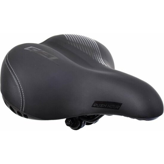 Седло Rush Hour велосипедное COMFORT GEL 260х210 мм