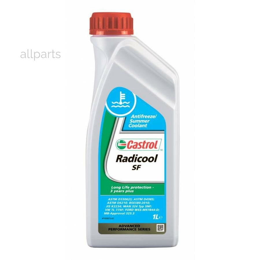 CASTROL '155FA2 Антифриз концентрат 1,0 L RED концентрат