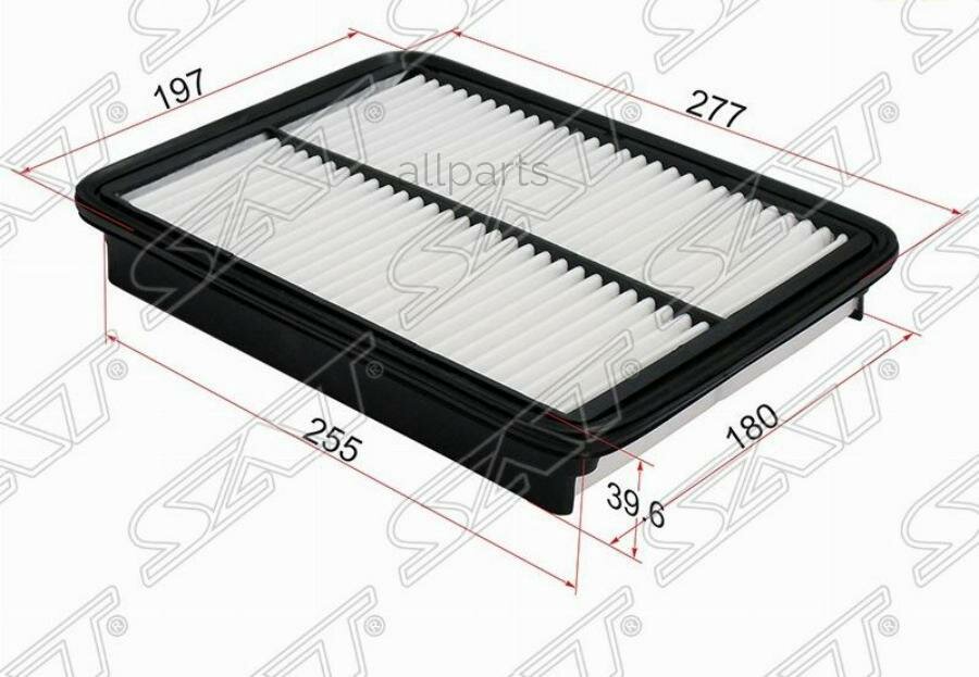 SAT ST-28113-2P300 Фильтр воздушный Hyundai Santa Fe 05-12 / Kia Sorento 09-21