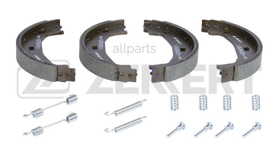 ZEKKERT BK-4322 Колодки торм. бараб. задн. стоян. торм. с уст. компл. BMW 1 (E81 E82 E87 E88) 04- 2 (F23) 14- 3