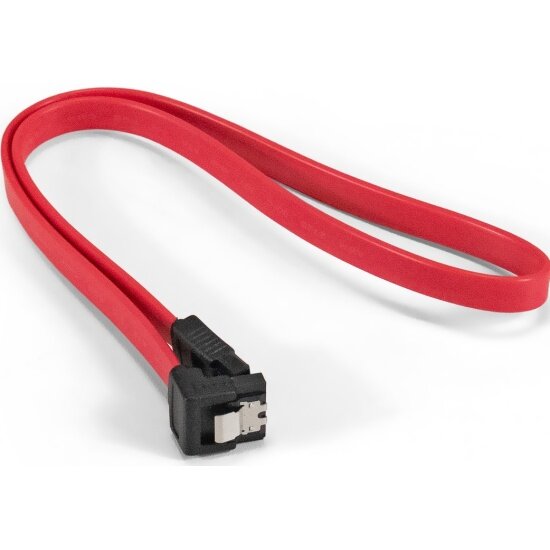 Кабель Exegate SATA EX-CC-SATA-DATA90-0.5L, 7pin/7pin, угловой разъем, металлические защелки, 0,5м (EX294732RUS)