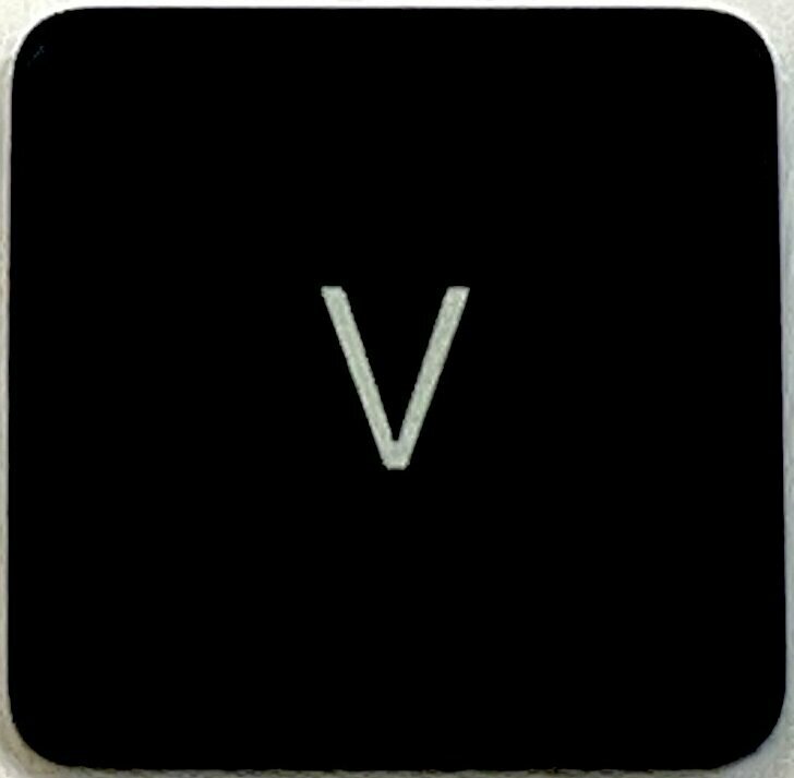 Кнопка клавиша V Macbook Air, Pro M1 2019-2022