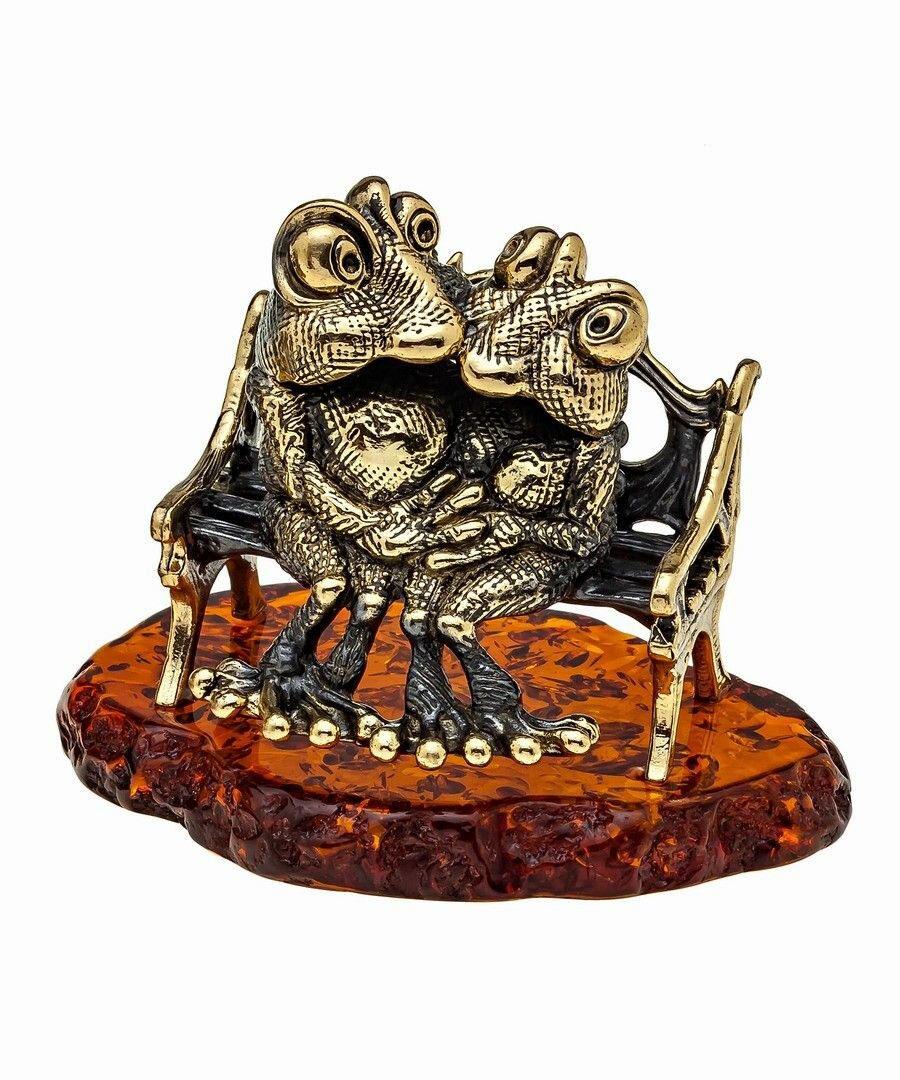 Лягушки Влюбленные, коньячные 1158