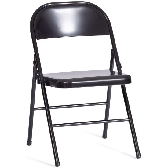 Стул Tetchair Стул складной FOLDER (mod. 3023(II)) металлический, 46,5 x 48 x 75, (Black) 6 в 1 уп.