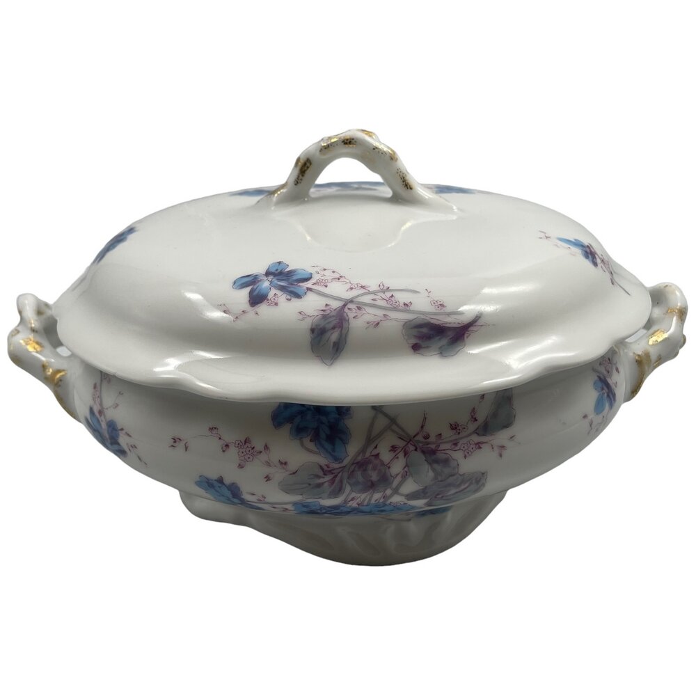 Супница "Лютики", 1 л, 1898-1917 гг, A MARCEROU St.PETERSBOURG, Российская Империя