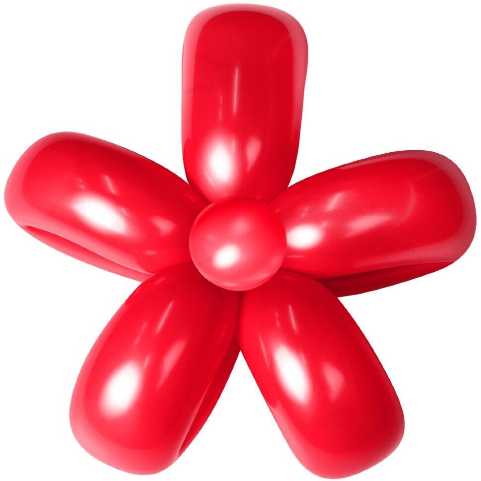 ШДМ (2'/5 см) Красный, пастель, 100 шт.