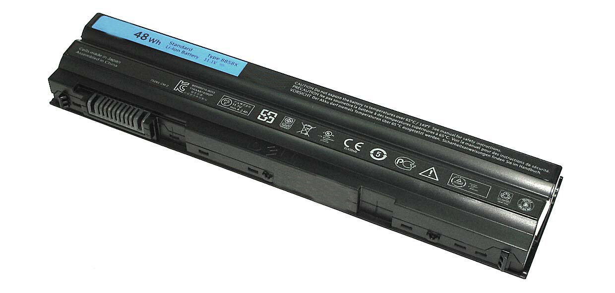 Аккумулятор для ноутбука Dell Inspiron 5520, 5720, E5520, E5530, E6420 (M5Y0X) 11.1V 4320mAh 48Wh, черная, ORG