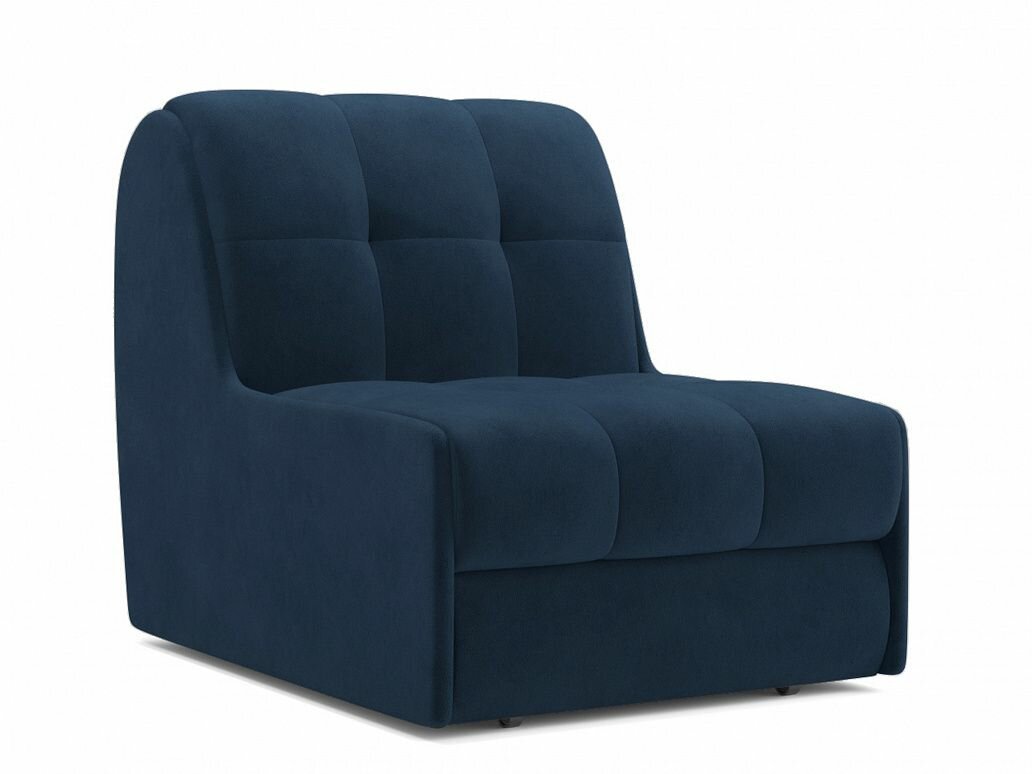 Meblevka Кресло-кровать аккордеон Барон 2 велюр темно-синий